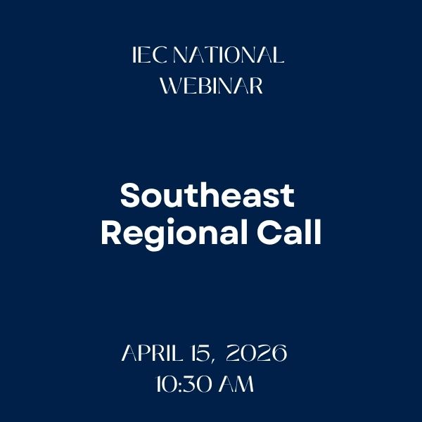 IEC National Southeast Regional Call - IEC-FECC